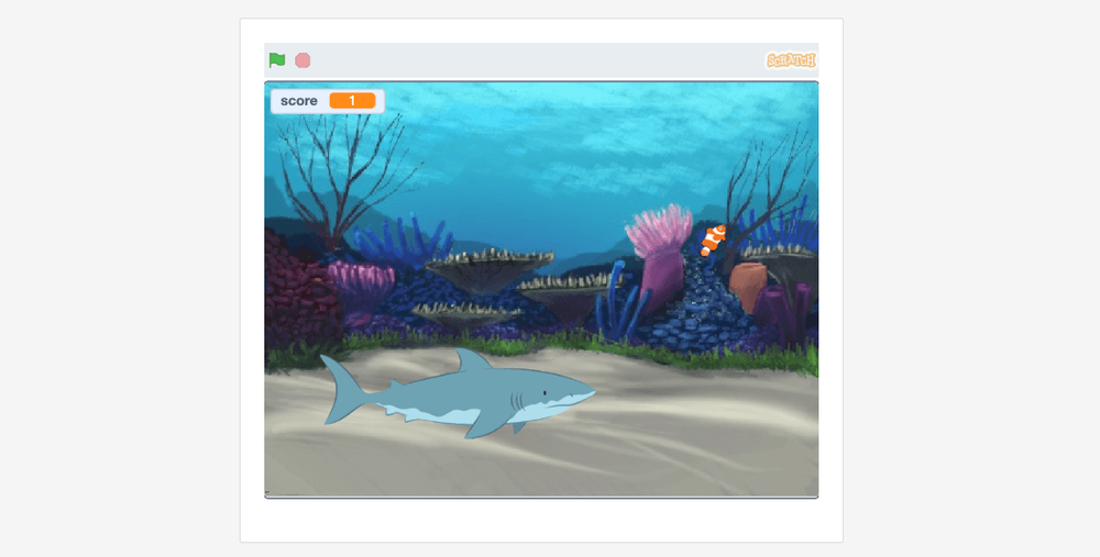 How to Create a Chase (Shark) Game on Scratch [Tutorial]