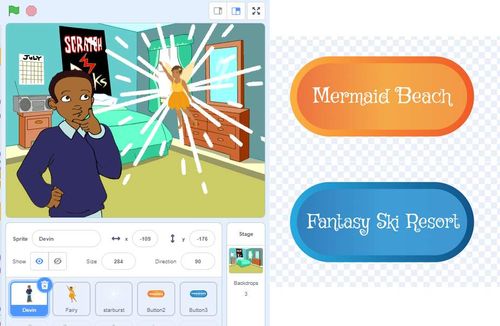 How to Use Scratch to Make a Story | Ask a Question & Answer
